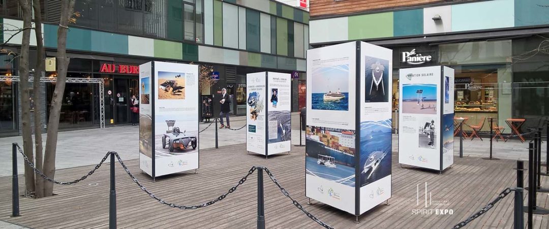 SPIRIT EXPO : fabricant supports exposition et information en extérieur