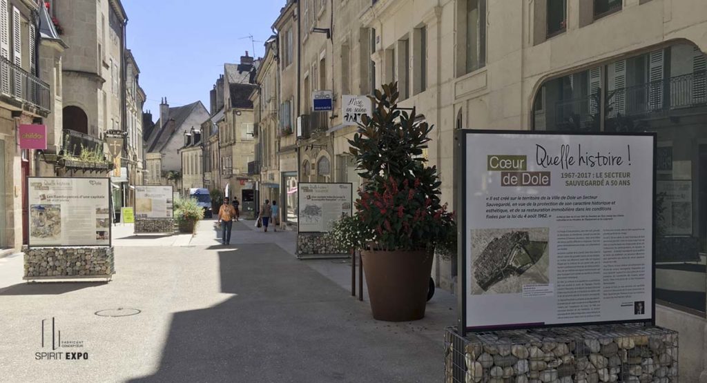 panneau expo exterieure Dole - SPIRIT EXPO